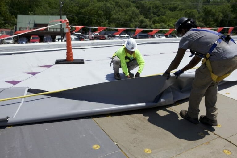 Firestone-TPO-rollout1-min - Maxwell Roofing